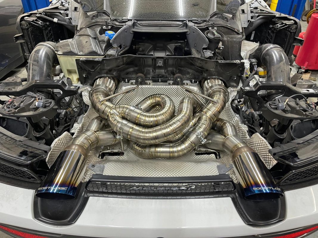 Boost Logic 720s Titanium Exhaust System - Boost Logic