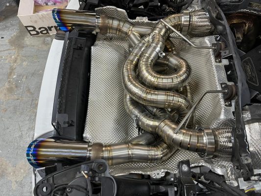 Boost Logic 720s Titanium Exhaust System - Boost Logic