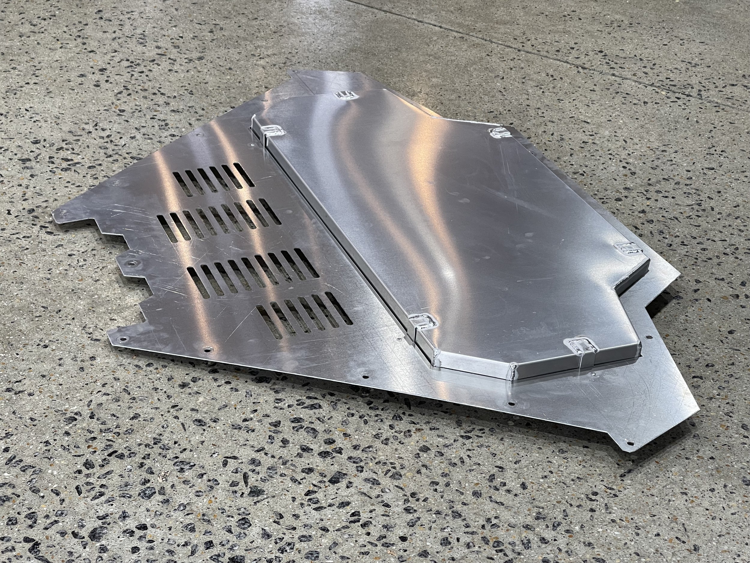 Colab Garage R8 / Huracan Engine Belly Pan - Boost Logic