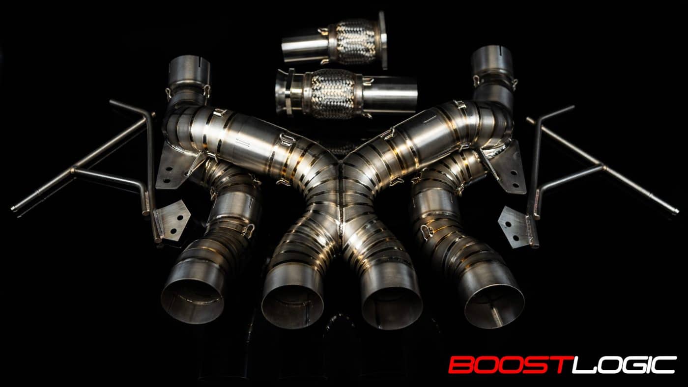Boost Logic Formula Series Titanium Exhaust For C8 Z06 Corvette - Boost ...