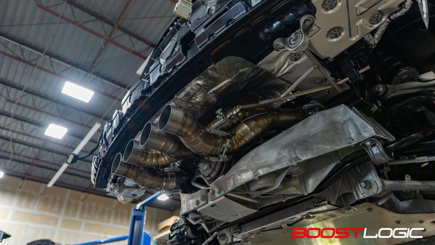 Boost Logic Formula Series Titanium Exhaust For C8 Z06 Corvette - Boost ...