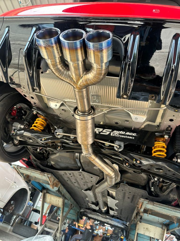 Boost Logic Civic Type-R Titanium Exhaust (FL5) - Boost Logic