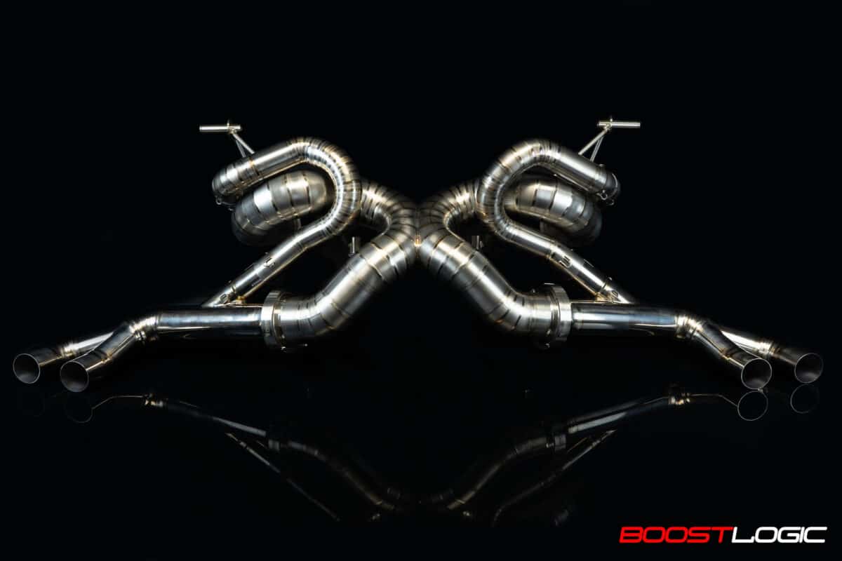 Boost Logic Titanium Exhaust for 2016-2019 Audi R8 - Boost Logic